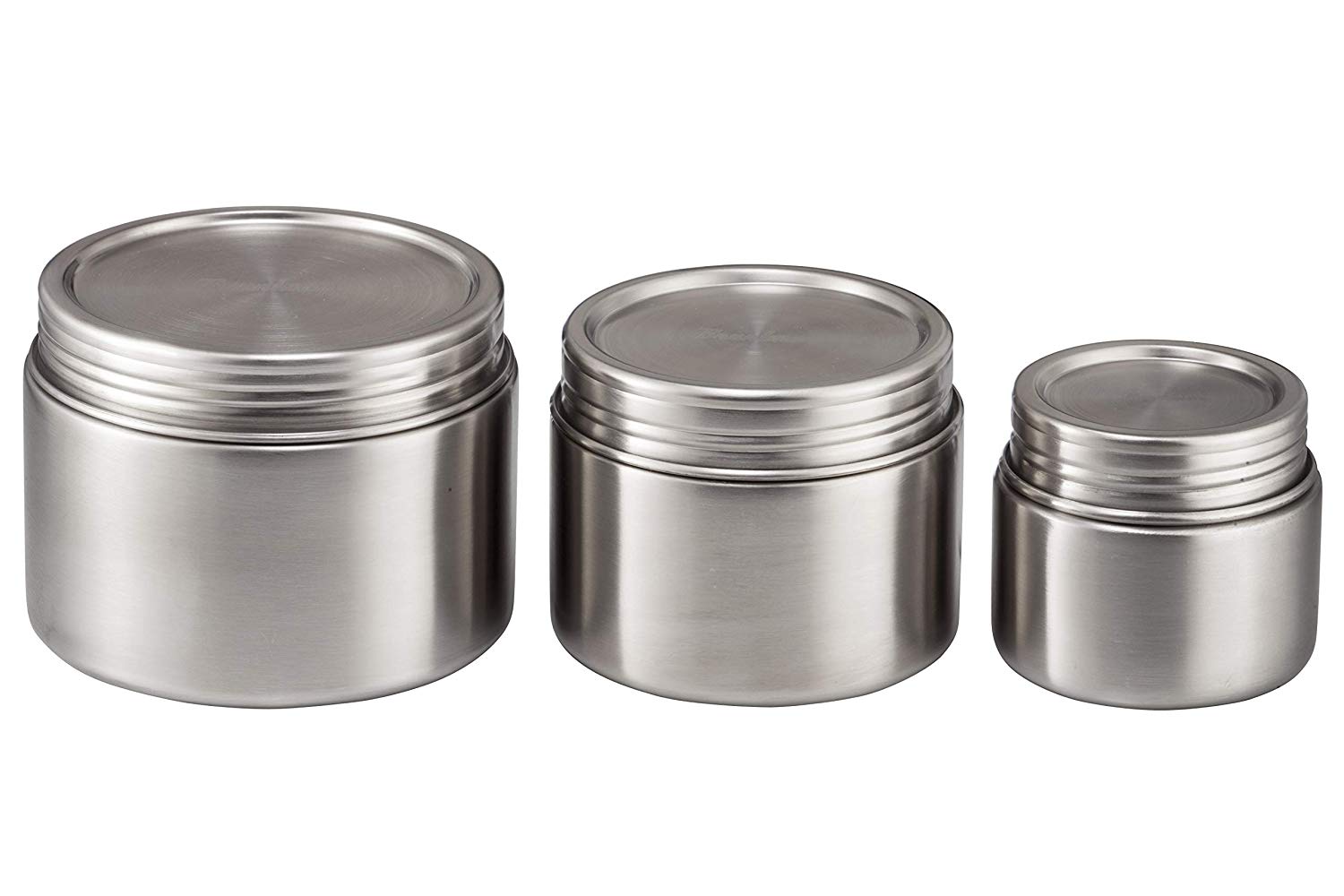 Stainless Steel Food Canisters Storables Stainless Steel Food Canisters Storables